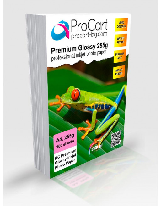 Гланцова фото хартия за снимки [RC Premium Glossy 255 гр.]